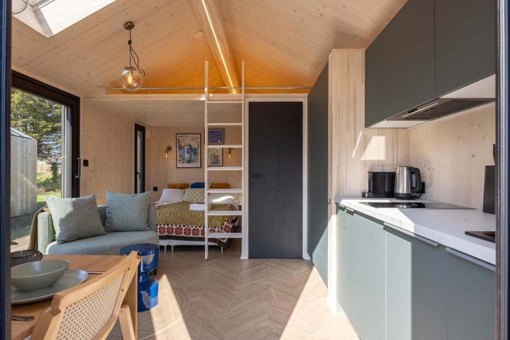 Tiny House With Wooden Deck In Oud Ade - Tuin Van Keet - 30 - Zoetermeer