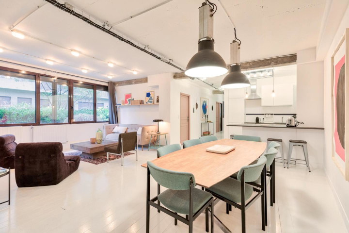 Artist And Design Loft - 10 Guests - 5 Min From Metro - Paris