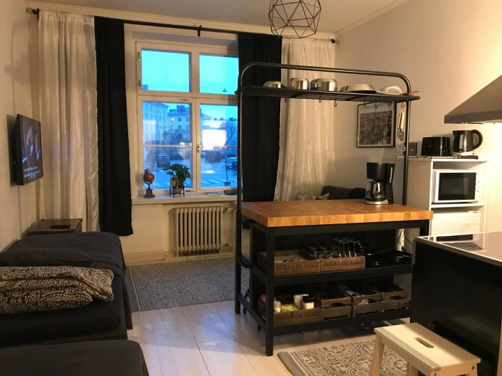 Rustic Black And White Studio - Helsinki