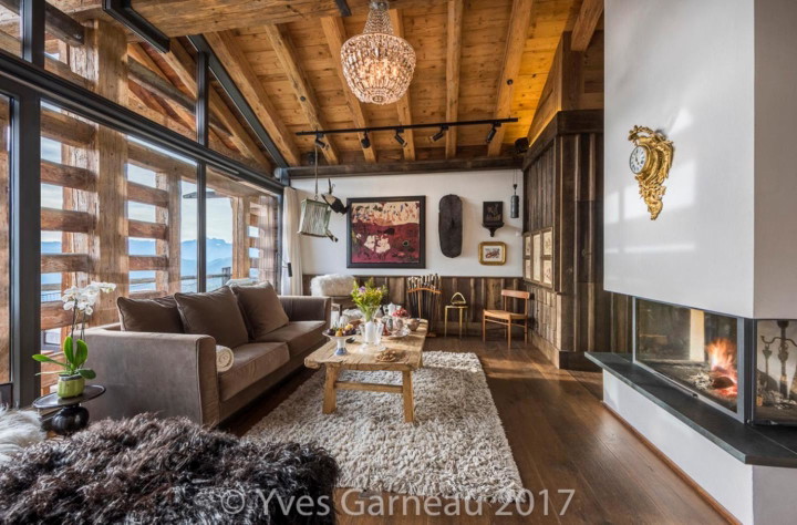 Artsy Luxurious Ski-in-out-chalet - Verbier