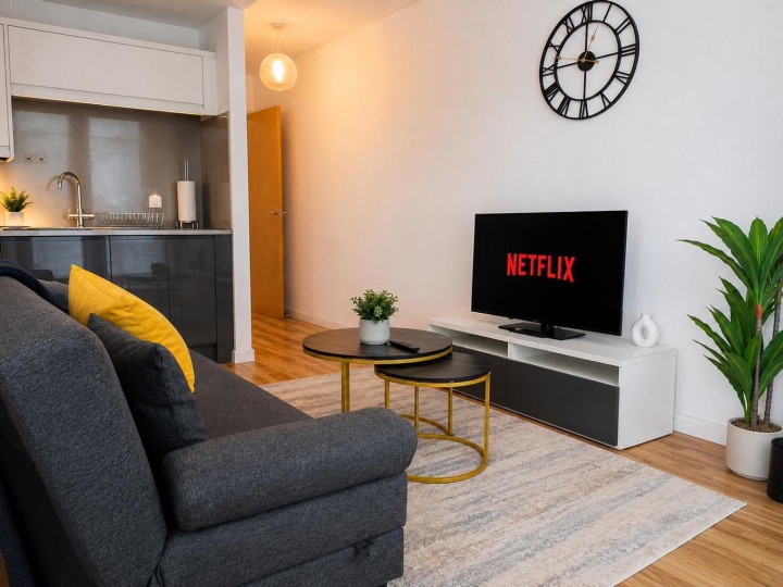 2 Bed Apartment - Close To Bullring - Suitable For Contractors And Business Stays - 5 Min Walk To New Street Train Station - Fast Wi-fi - City Centre - Birmingham