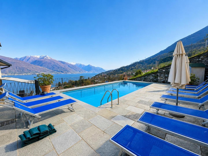 Luxury Residence La Pianca - Pool And Terrace Lake View - Lombardie