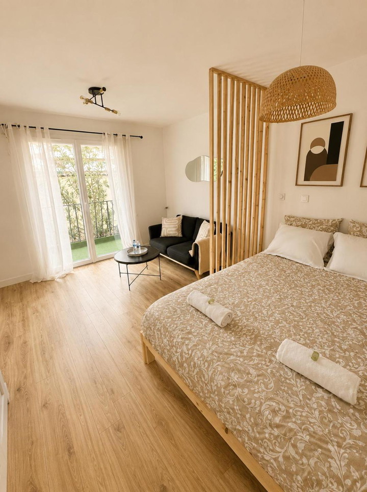 Beau Studio Calme Proche Mer - Cagnes-sur-Mer