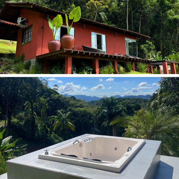 Encantador Chalé Em Meio A Natureza Para 4 Pessoas - Blumenau
