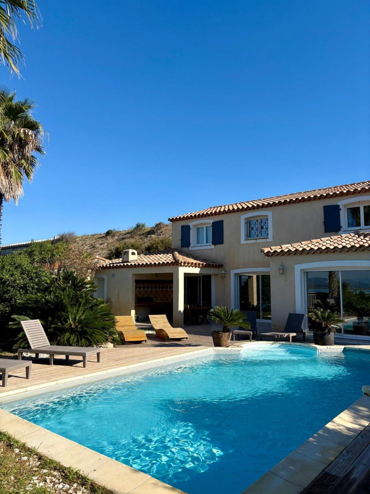 Villa Piscine Privée Superbe Vue Etang Leucate 8jbart580 - Les Portes du Soleil
