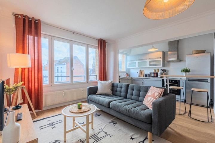 One Bedroom Apartment With Balcony, City Center - Roubaix