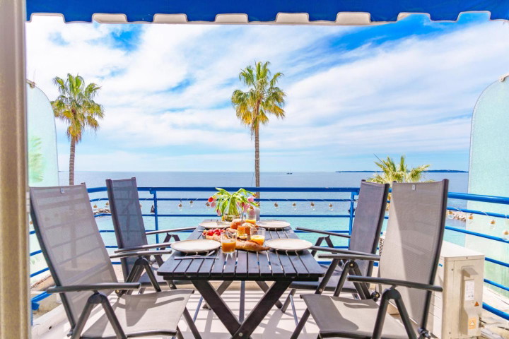Studio Terrasse Vue Mer Idyllique - Golfe-Juan