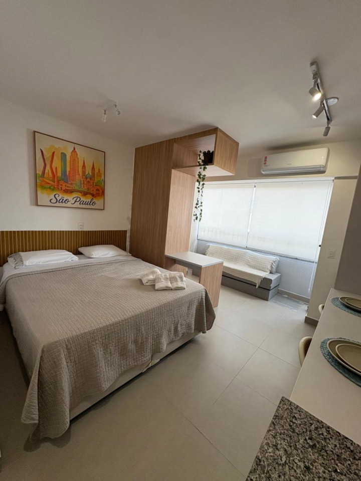 Studio Novo E Confortável Perto Da Av Faria Lima, Pinheiros E Vila Madalena - São Paulo