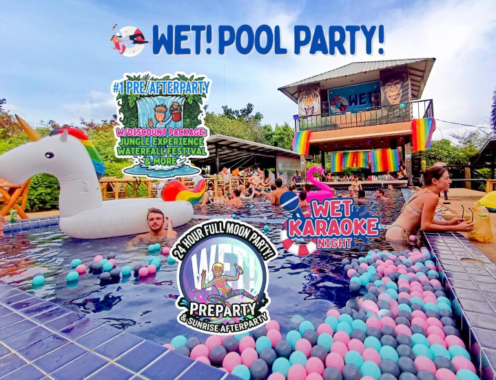 Wet Pool Party Haad Rin - Ko Pha Ngan