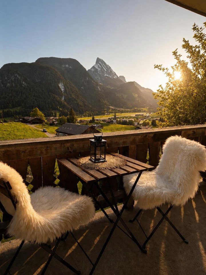 Cozy Alpine Retreat With Mountain View Gstaad - Rougemont