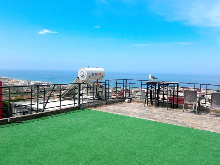 Appartement No 5 Avec Balcon Vue Mer Et Fibre 1 Gb - Taghazout