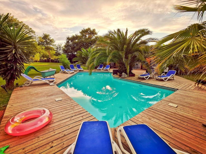 Villa Hacienda 14 Pers Avec Piscine Chauffée, Grand Jardin, Messanges Plage - Moliets-et-Maa