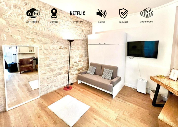 Studio Saintonge Marais Paris 3e Rez-de-chaussée - ibis Paris Avenue de la Republique