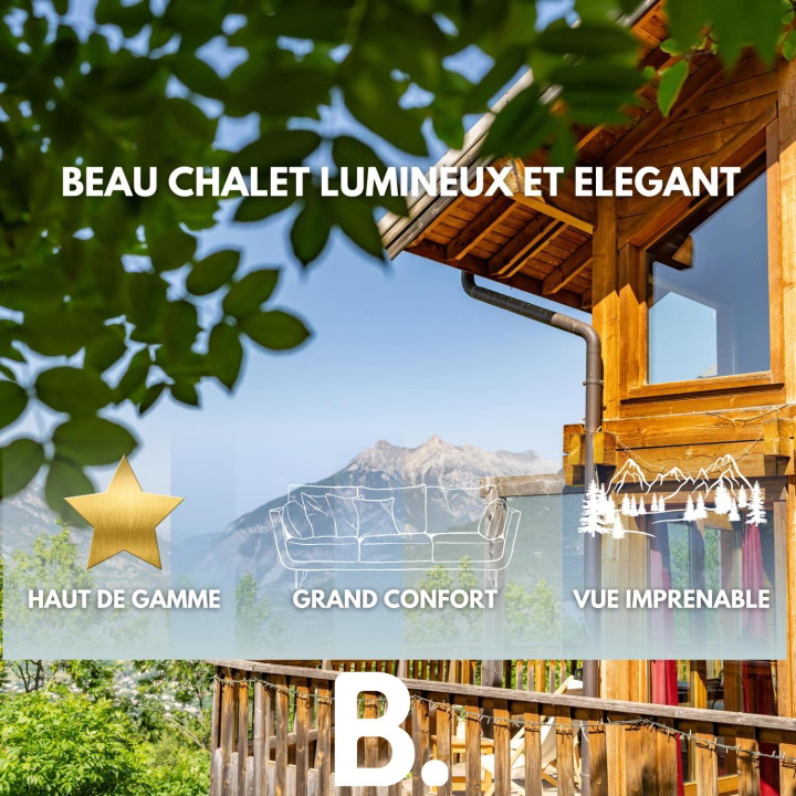 Beau Chalet Moderne 4 éToiles - Risoul Village -My Lodge - Risoul