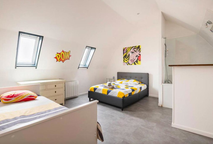 Chambre Privée Avec Salle De Bain Dans La Maison Noble De La Taule Du Luc - Saint-Jean-d'Illac