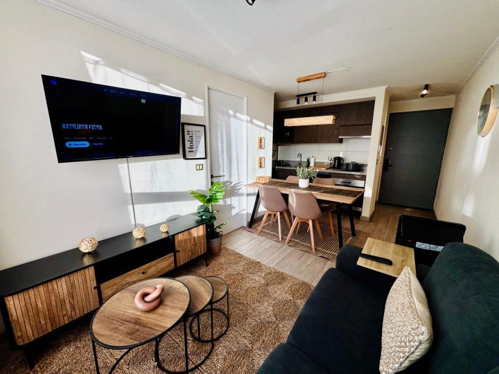 Cómodo Departamento Para 4 Personas En La Cisterna - Santiago