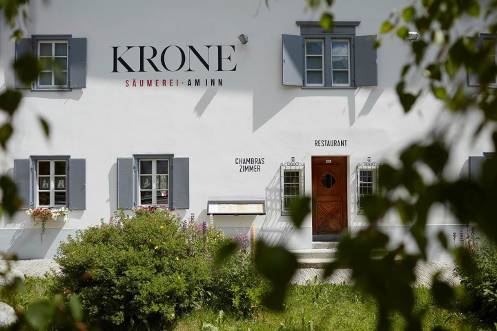Krone Säumerei Am Inn - Madulain