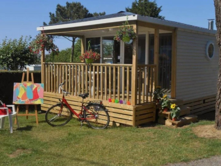 Mobil Home Avec Terrasse - 4 Pers. - Api-1-52-1961 - Plérin