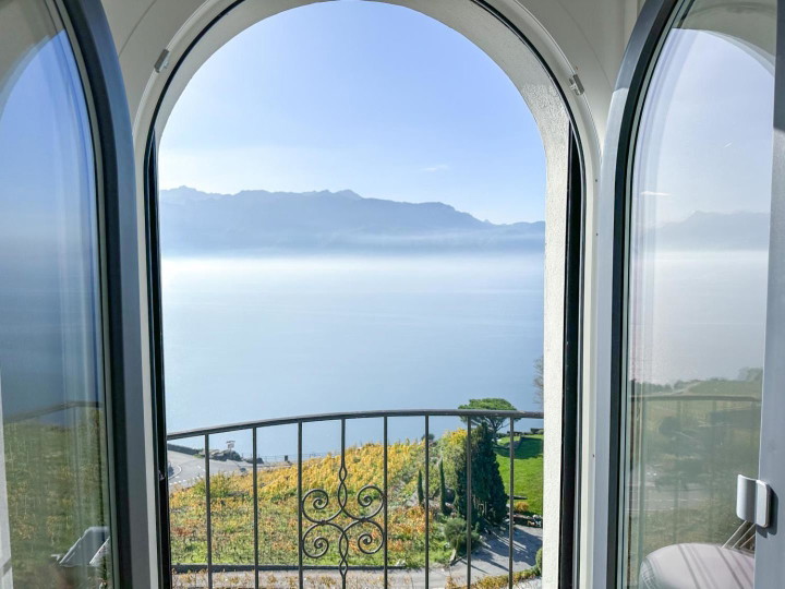 Room With 360° View Overlooking Lake Geneva And Alps - Montreux