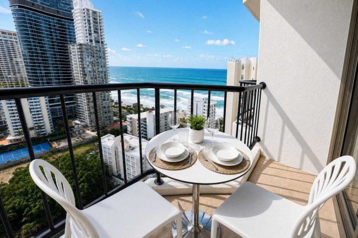 Level 20 King Bed Suite With Ocean Views - 서퍼스 파라다이스