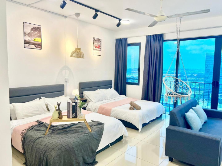 P 1-5pax Cozy Home Setia Alam Trefoil Smrt Tv&wifi - Setia Alam