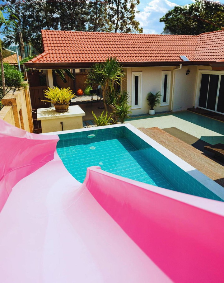 Massarossa Princess Romantic Private Pool Villa With Water Slide - Jomtien