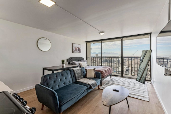 Downtown Stylish Cozy Vibe Work Area Free Pkg Gym - Salt Lake City, UT