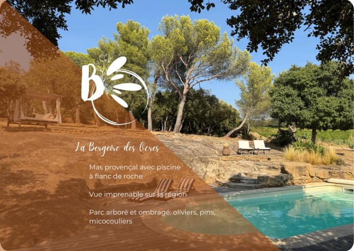 La Bergerie Des Ocres, Authentic & Friendly Villa - Beaumes-de-Venise