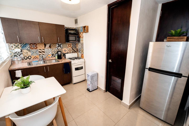 Zen Garden 1br With Patio, Generator And Laundry - Ponce
