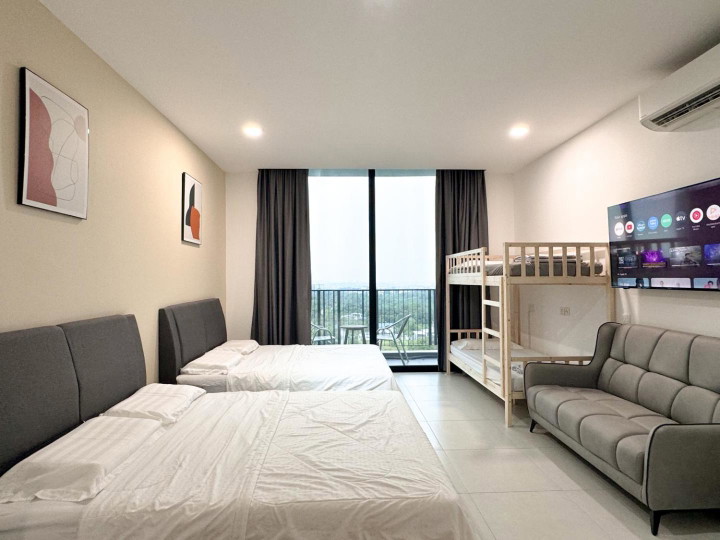 The Podium-studio-free 1 Parking-6 Pax - Kuching