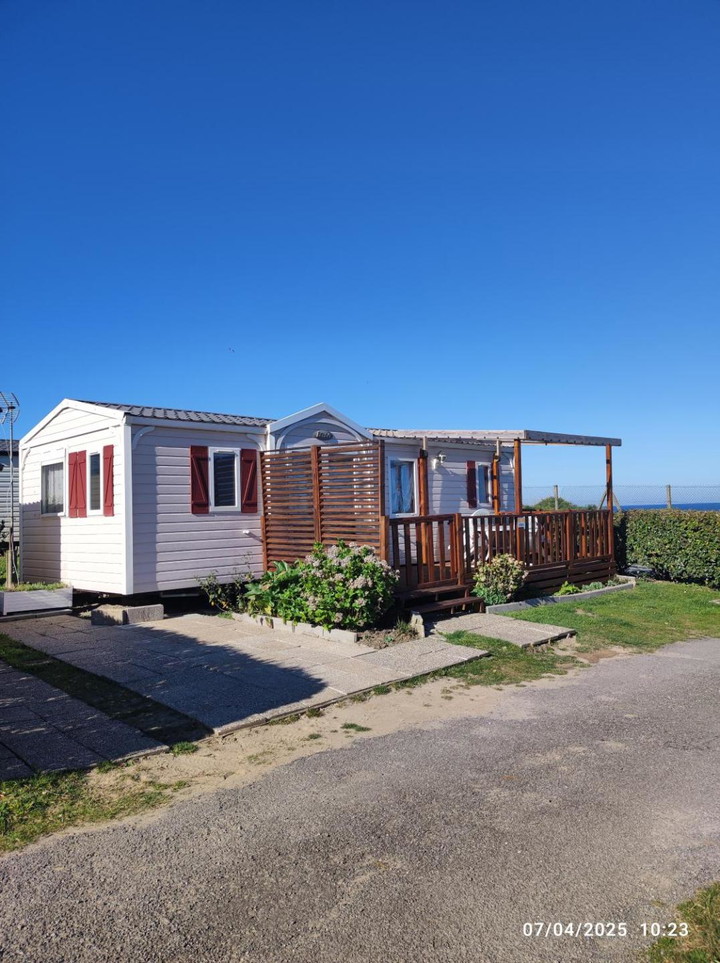 Mobil Home 2 Chambres Vue Direct Sur Mer - Hardelot-Plage