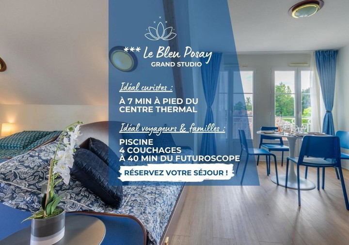 Grand Studio Le Bleu Posay - France