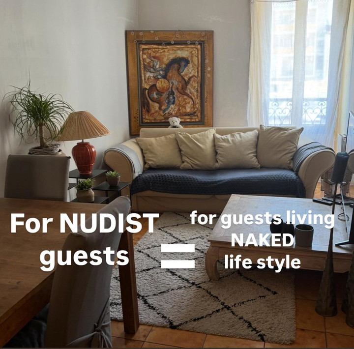 Room For Nudists Near Nice Port In A Shared Apartment - カーニュ=シュル=メール