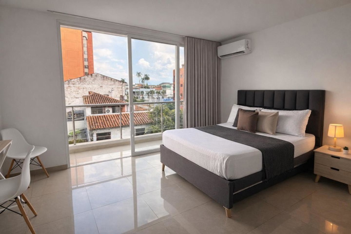 403 Studio Apartment In El Peñon - Cali