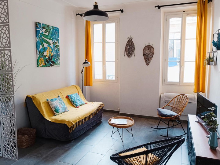 Grand 2 Pièces Rénové Climatisé, Vieil Antibes, Proche Port - Antibes