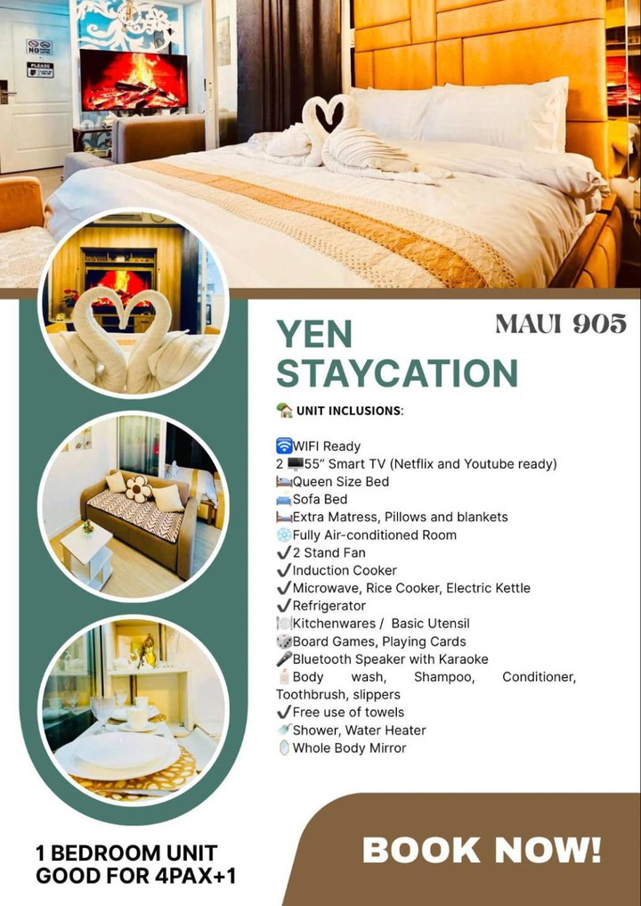 Yen-staycation - Las Piñas