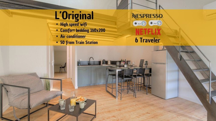 L Original - Travelhome - Free Wifi - 6 Travelers - Beaujolais