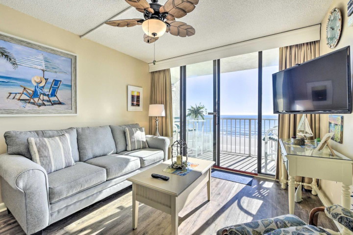 Ocean Views & Pool Access: Myrtle Beach Condo! - South Carolina