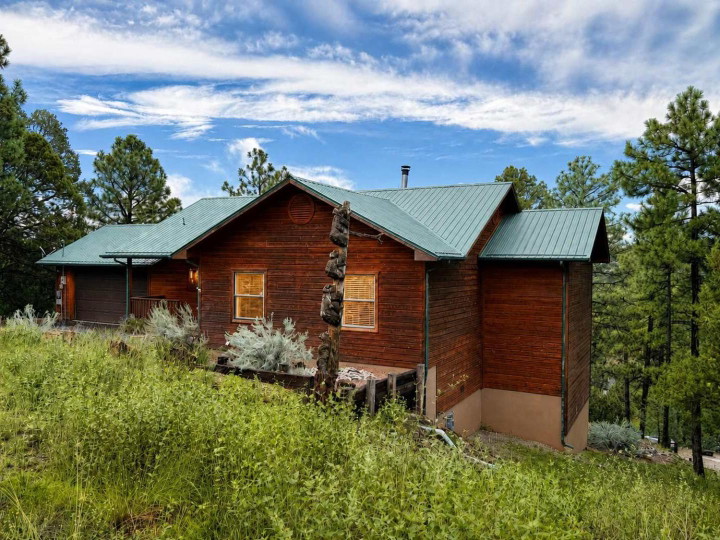 Peaceful Redwood Retreat Cabin With Hot Tub & Incredible Forest Views - New Mexico