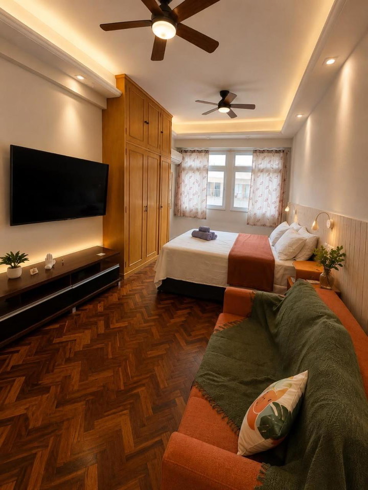 Copamê - Quarto E Sala Beach Front Em Copacabana - Ipanema