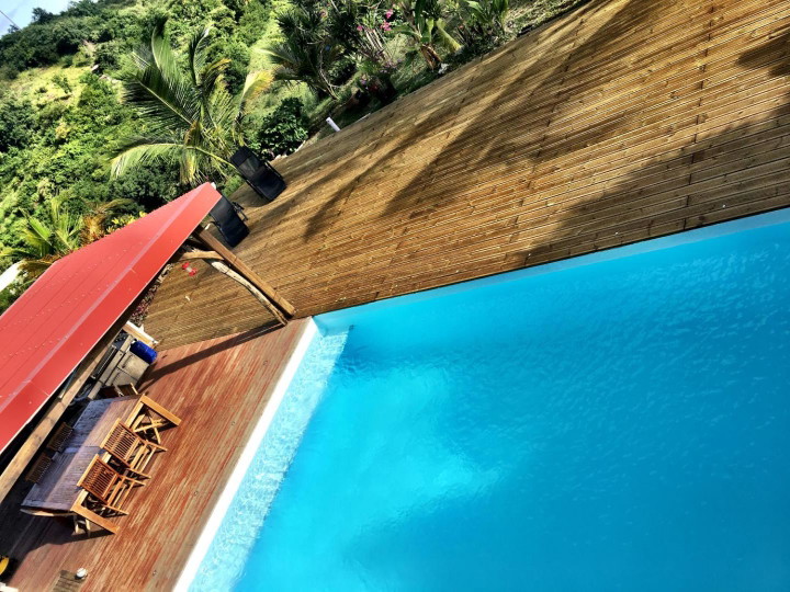 Villa Mabuya Vue Magnifique Et Piscine Privée - Martinica
