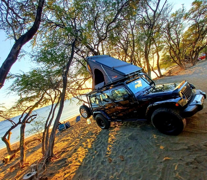 Campcar Maui Jeeps Suvs Hybrid Camper Van Rentals With Equipment And Travel Advice - Hawaï