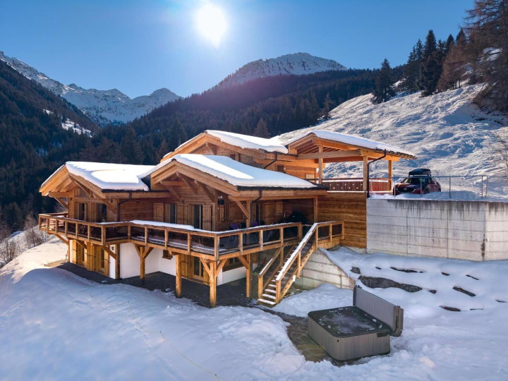 Chalet Flocon De Neige - Jacuzzi - Sauna - Verbier