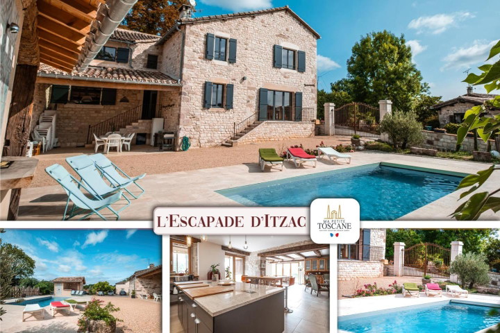 L'escapade D'itzac - Demeure De Caractère Avec Piscine - Saint-Antonin-Noble-Val