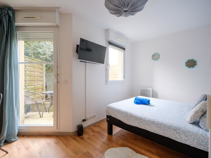 Studio Lumineux - Terrasse Privée & Parking - Proche La Défense - Bois-Colombes