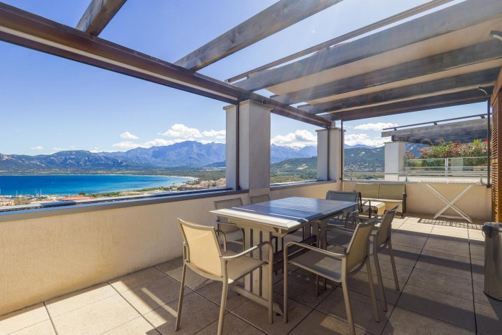 Les Aloes - Appt Climatisé Vue Mer Et Montagne - Calvi