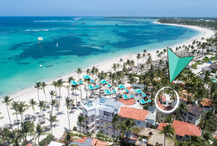 Caribbean Tropical Suites & Villas - Beach Club, Spa, Restaurants - Playa Los Corales - Punta Cana