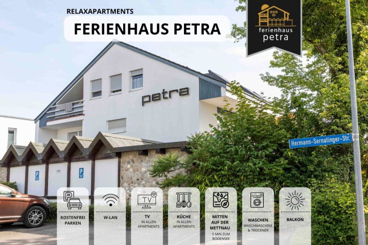 Ferienhaus Petra - Großzügige Ferienwohnungen In Bester Bodenseelage L 1 Minute Zum Bodensee L 7 Ferienwohnungen L Vollausgestattete Küchen L Gratis-wlan L Gratis Parkplätze L Mitten Auf Der Mettnau - Radolfzell