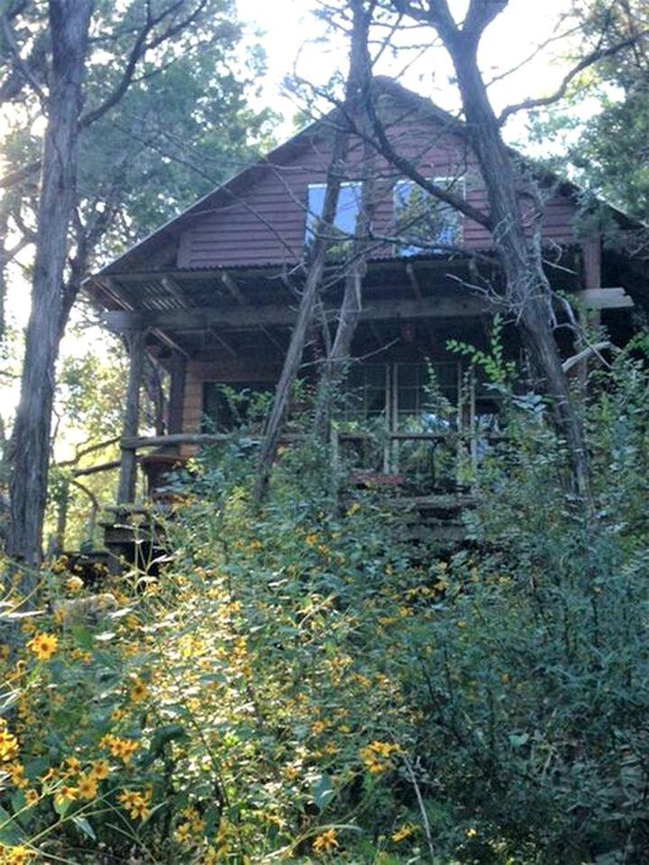 Rustic Two-bedroom Cabin Rental On Hamilton Creek In Texas Hill Country - Spicewood, TX