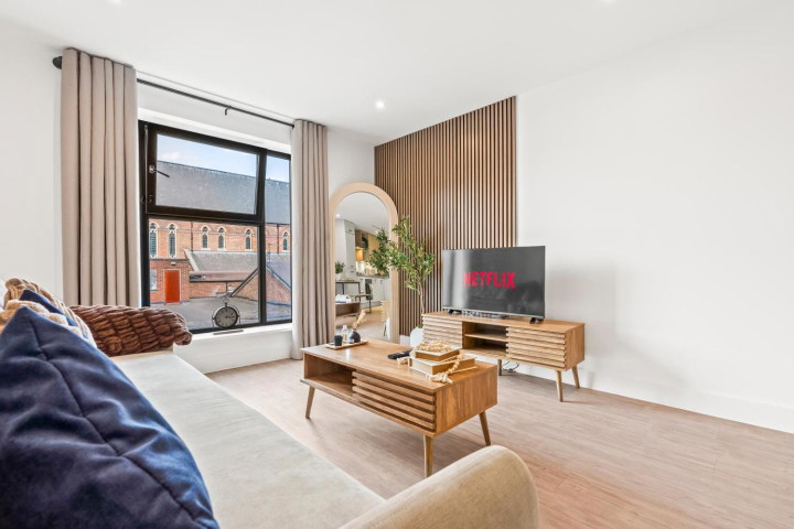 Lavish 1-bed City Apartment, Netflix, Fast Wi-fi, Guest 6 - Birmingham